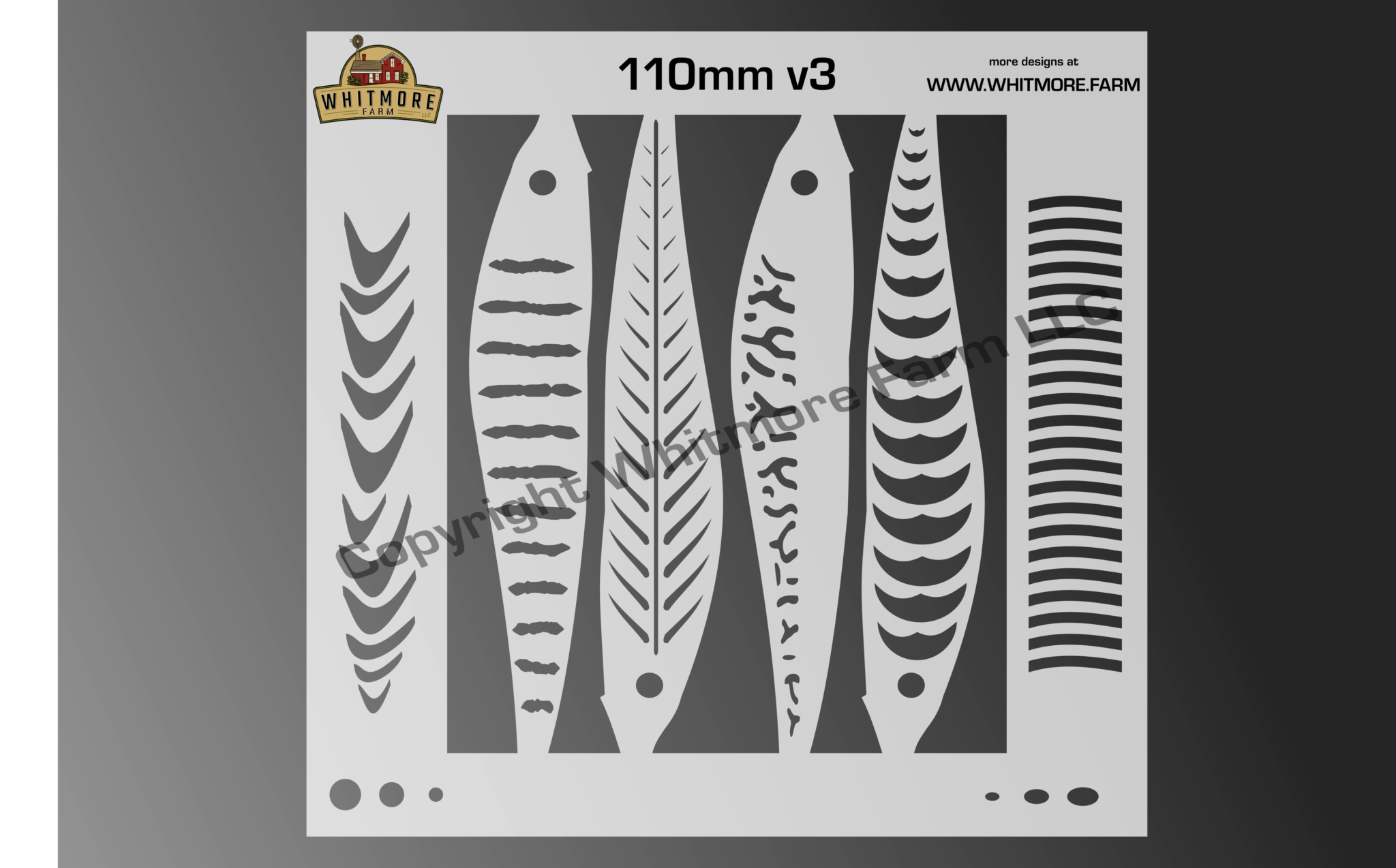 Fishing Lure Stencils - Page 5 of 9 - Whitmore Farm